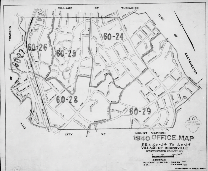 Census Enumeration District Maps for 1940 and 1950 are Online | The ...